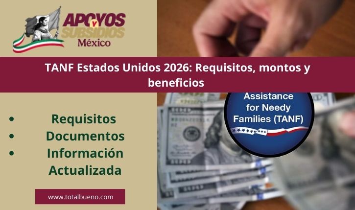 TANF Estados Unidos 2026: Requisitos, montos y beneficios