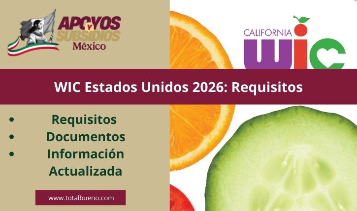 WIC Estados Unidos 2026: Requisitos